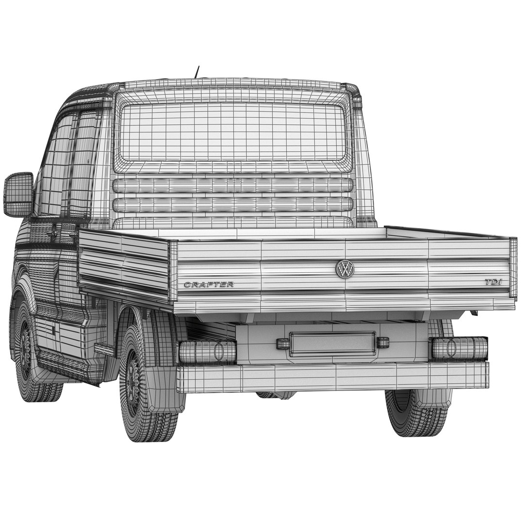 3D VW Crafter - TurboSquid 1786188