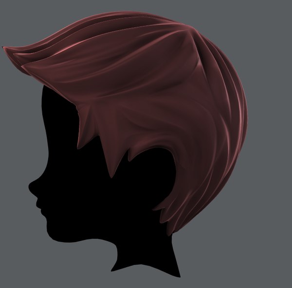 Boy hair 3D model - TurboSquid 1291587
