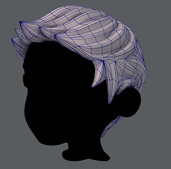 Boy hair 3D model - TurboSquid 1291587