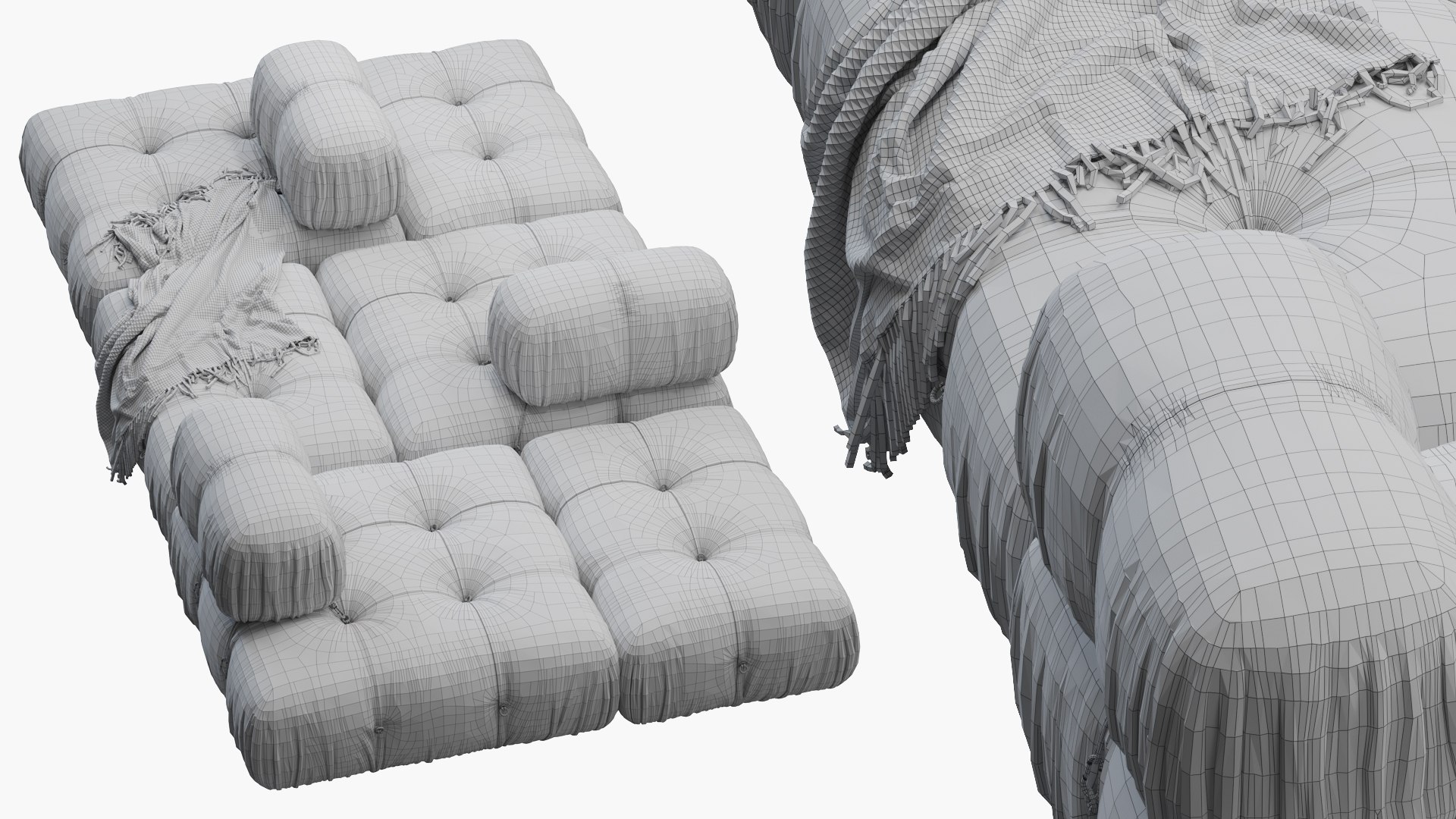 Sofa Camaleonda By Bebe Italia 3D - TurboSquid 2008506