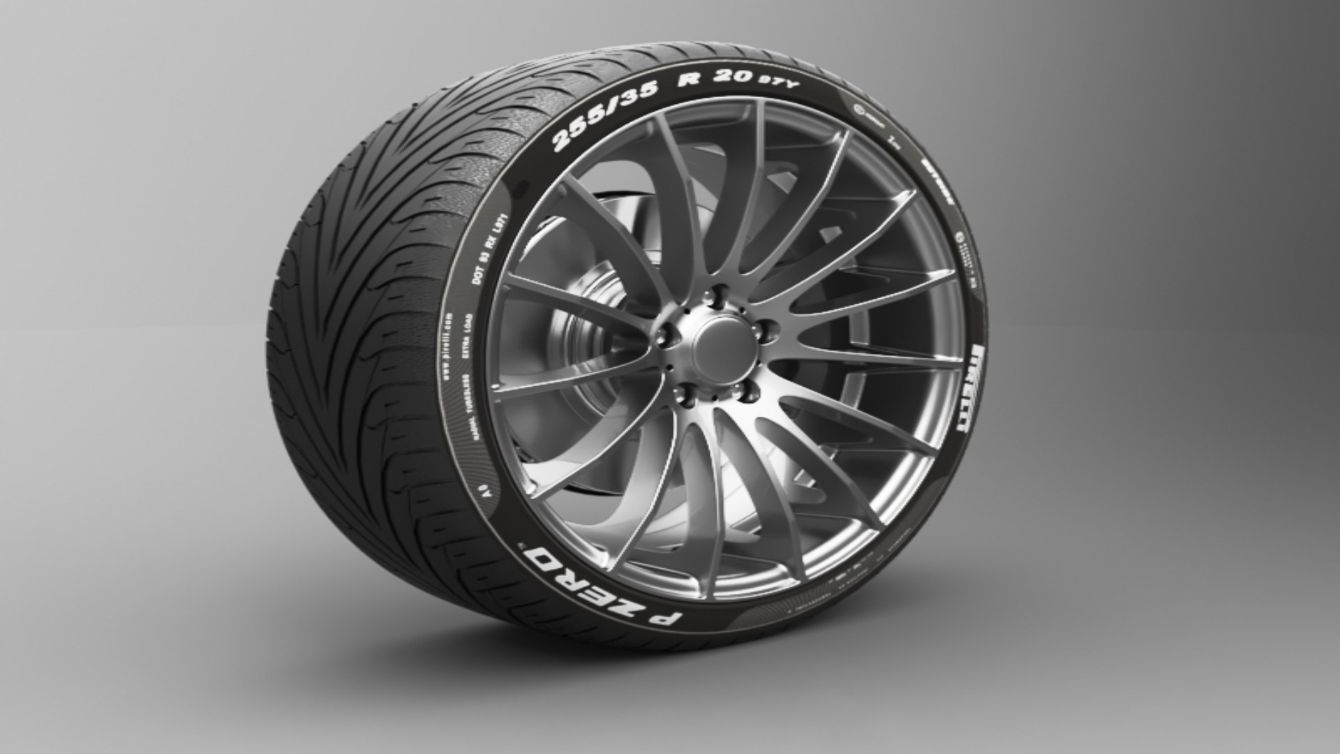 Realistic Tire Wheel 14 3D - TurboSquid 1723224