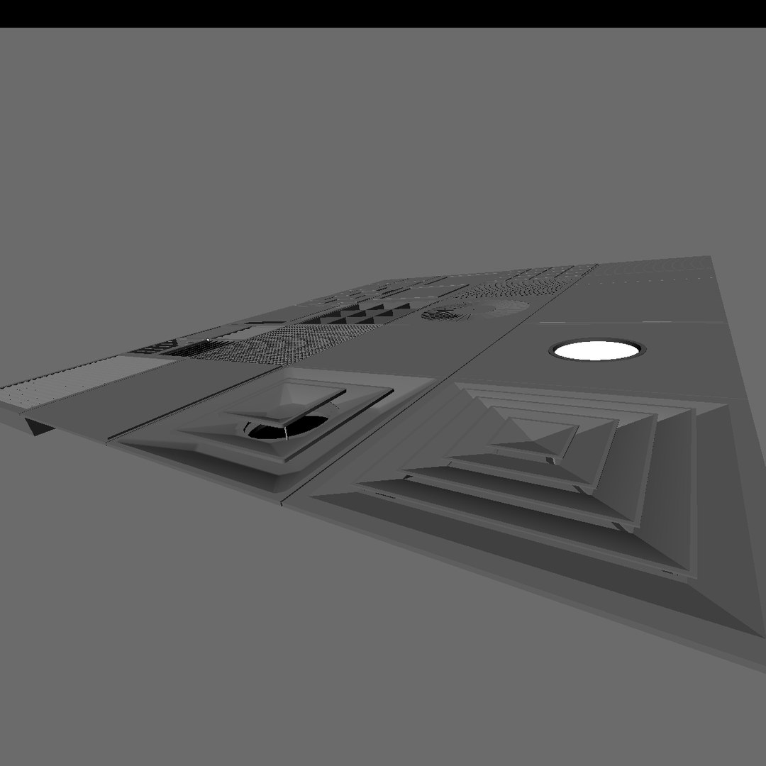 drop ceiling grid setting 3d 3ds