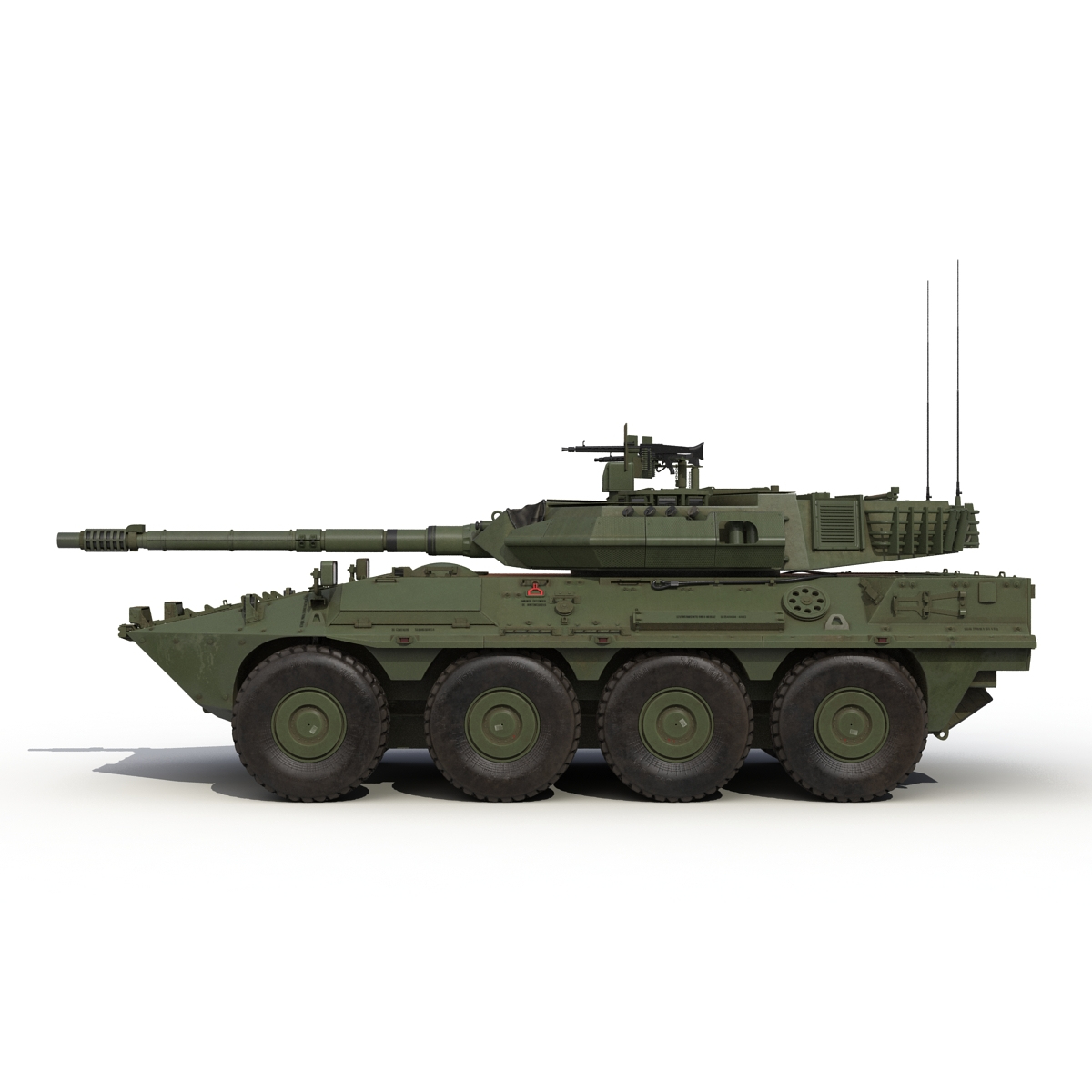 wheeled tank destroyer b1 3d 3ds
