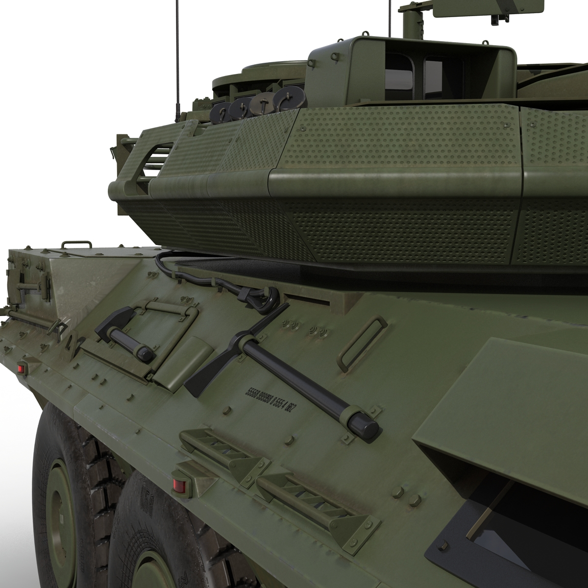 wheeled tank destroyer b1 3d 3ds
