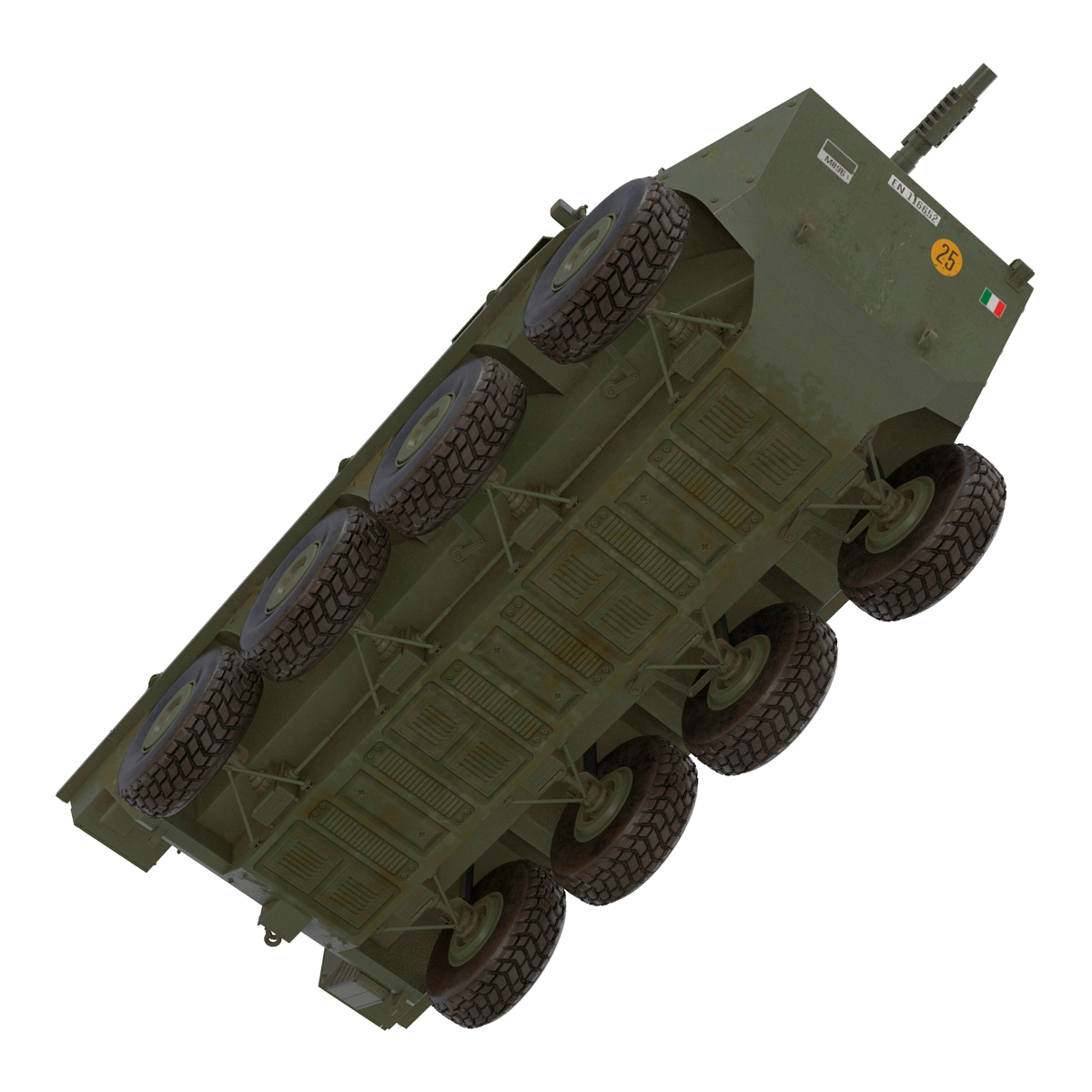 wheeled tank destroyer b1 3d 3ds