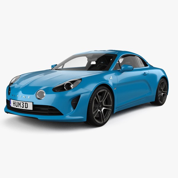 Renault Alpine 3D Models for Download | TurboSquid