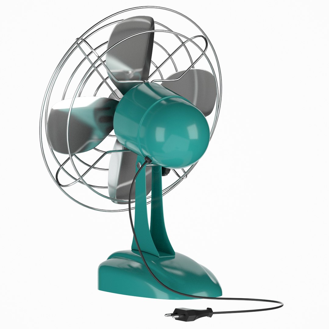 3d Retro Fan