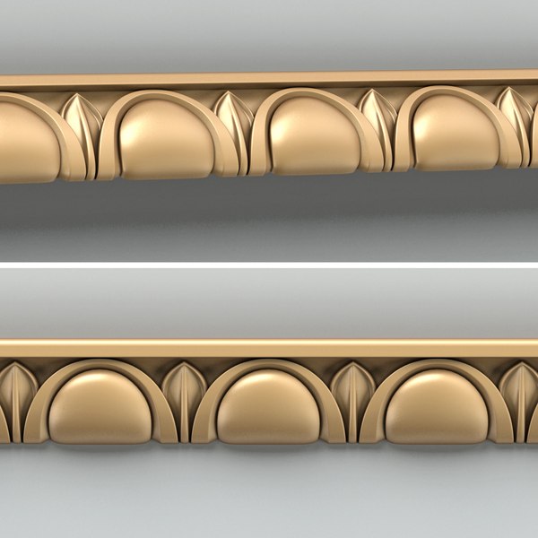 decorative moldings 3d model