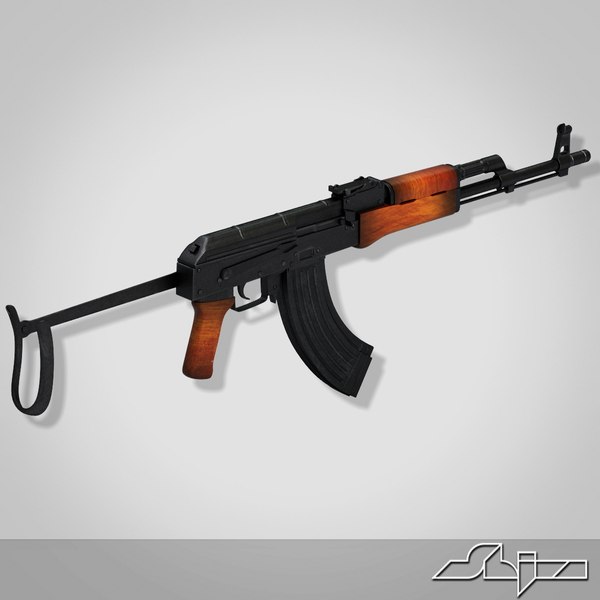 3d kalashnikov rifle ak model