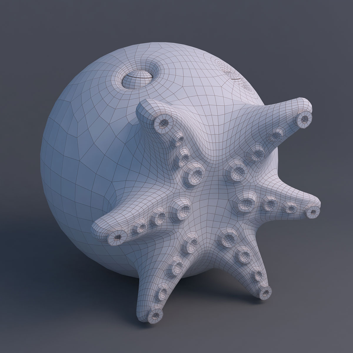 free octopus 3d model