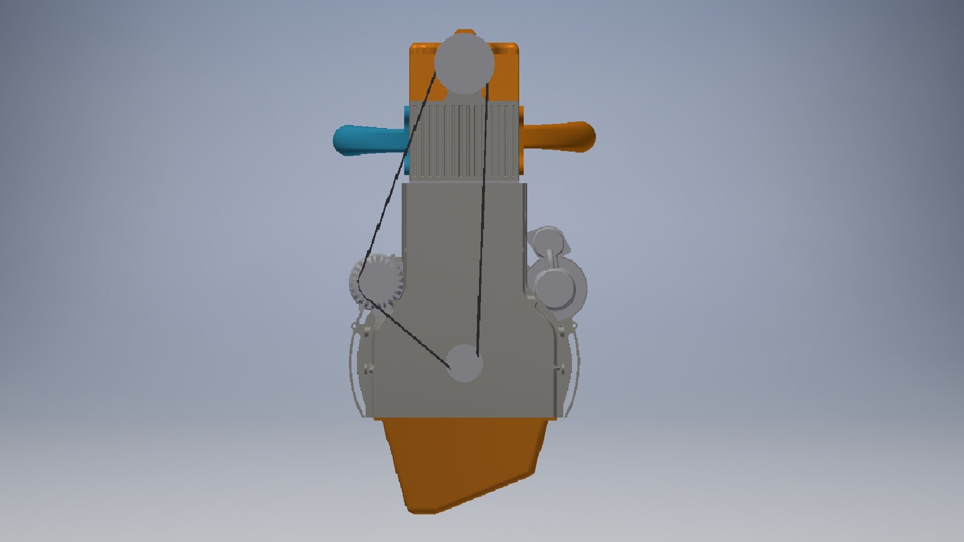 4 Cylinder Inline Gasoline Engine 3D - TurboSquid 2284909