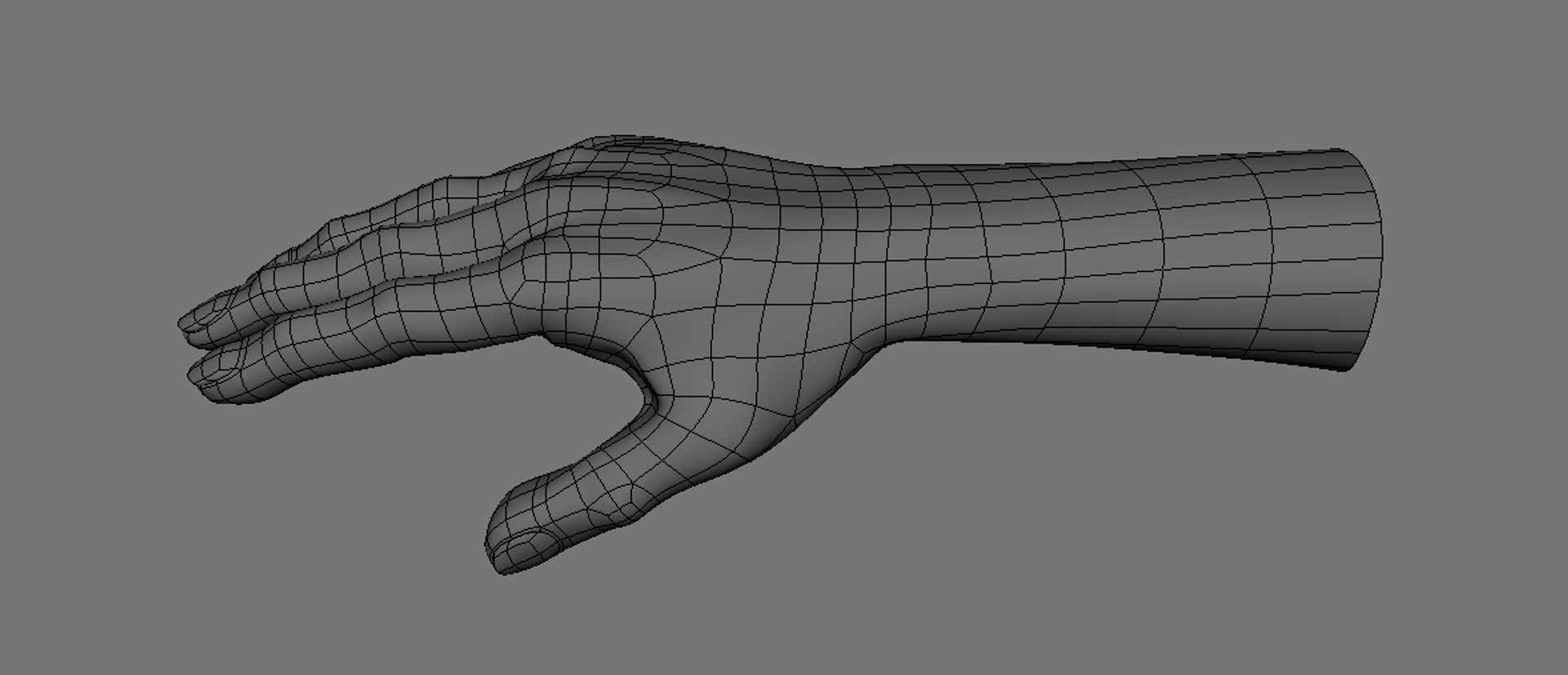 Realistic Rigged Hand 3d Fbx