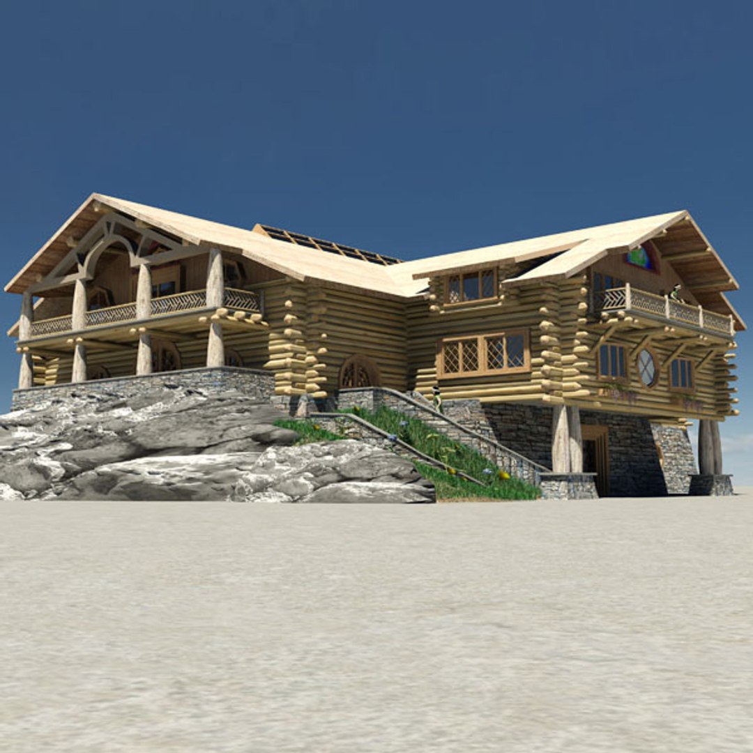 log house retail space max