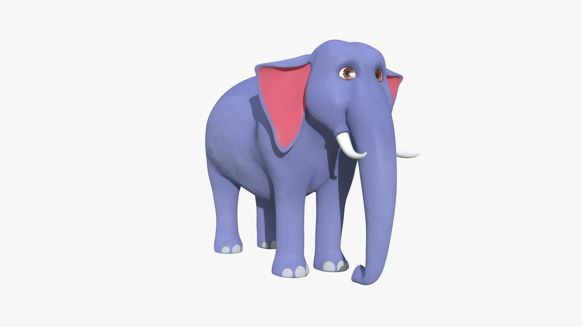 Elephant Cartoon 3D 3D - TurboSquid 1874967