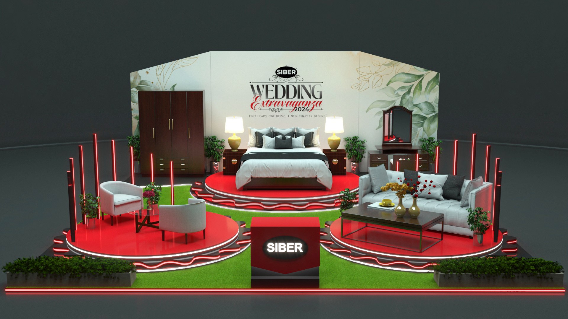 3D Furniture Stall - TurboSquid 2189299