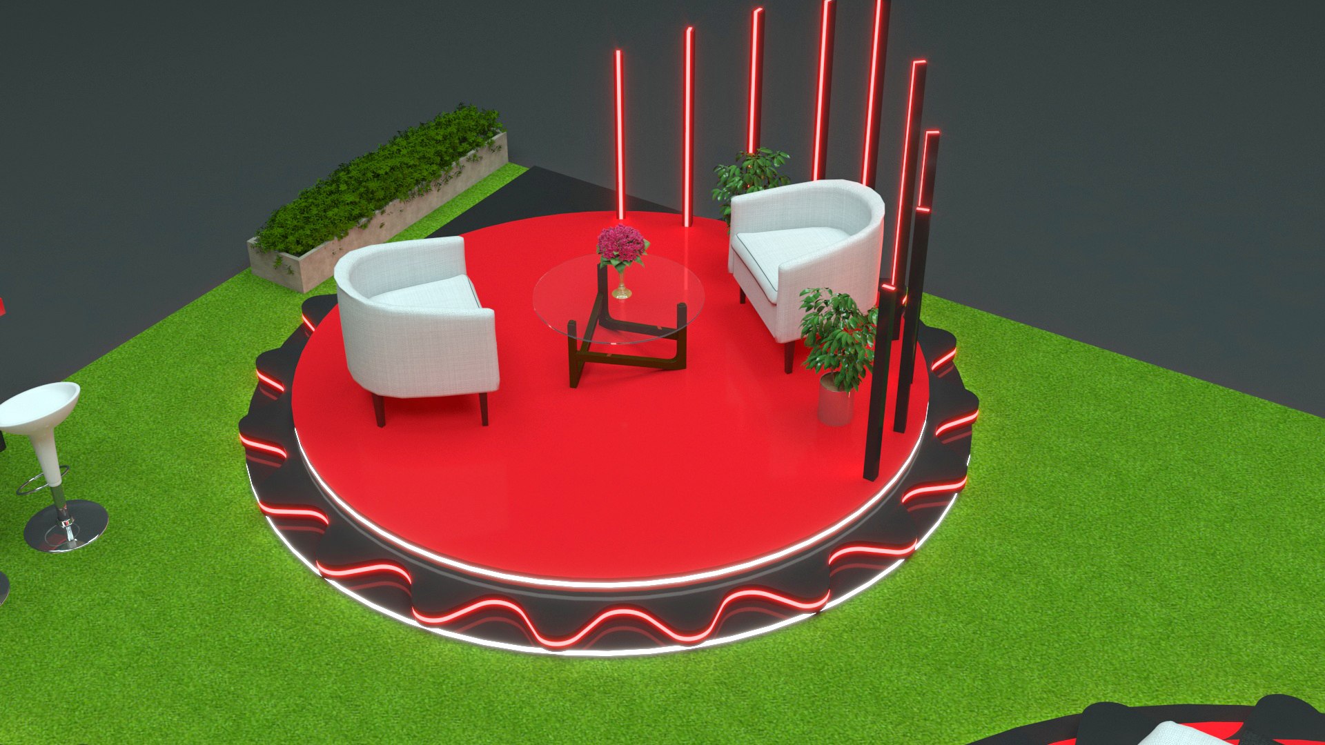 3D Furniture Stall - TurboSquid 2189299
