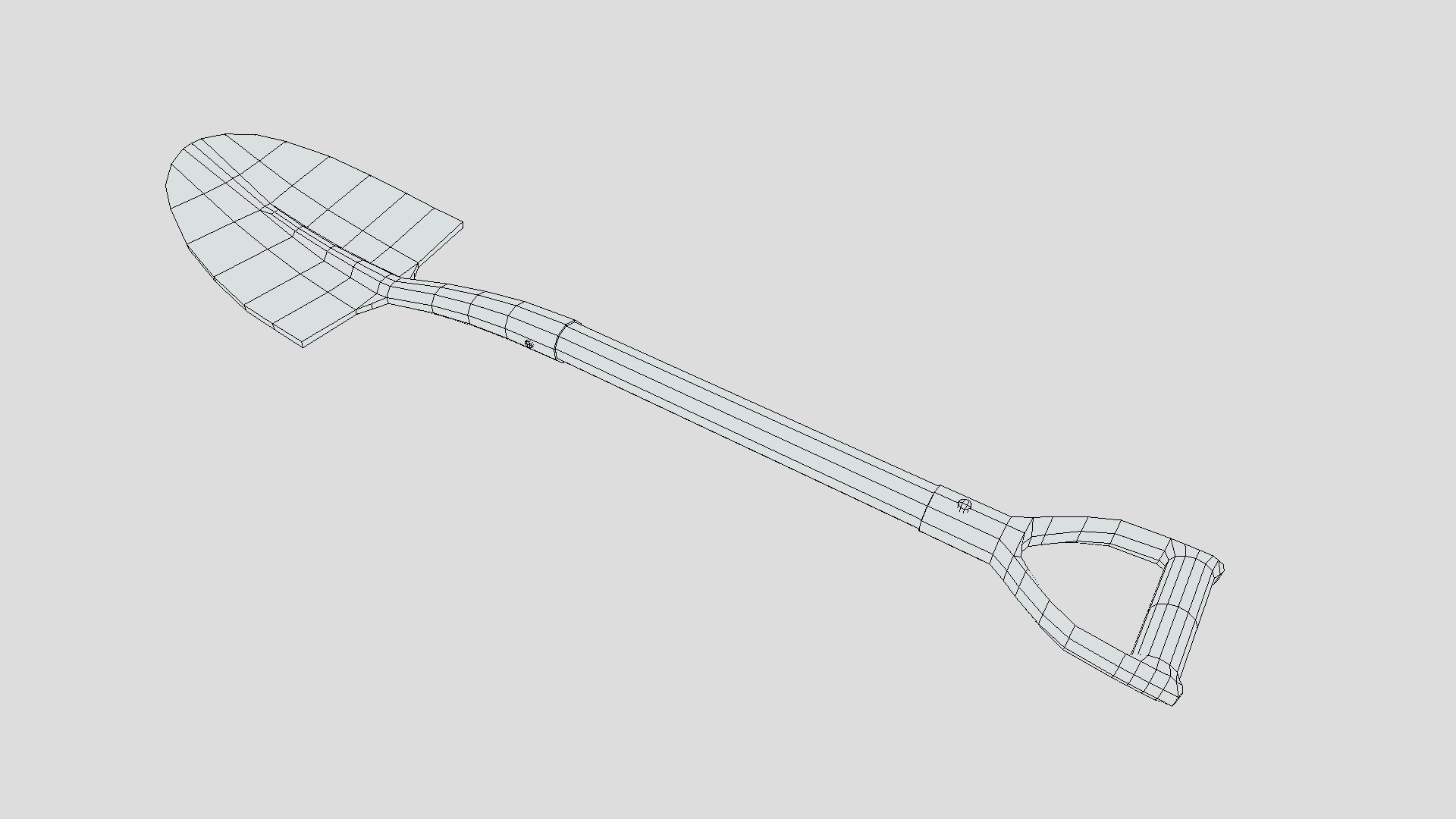 Low Poly Cartoon Shovel 3D Model - TurboSquid 1843462