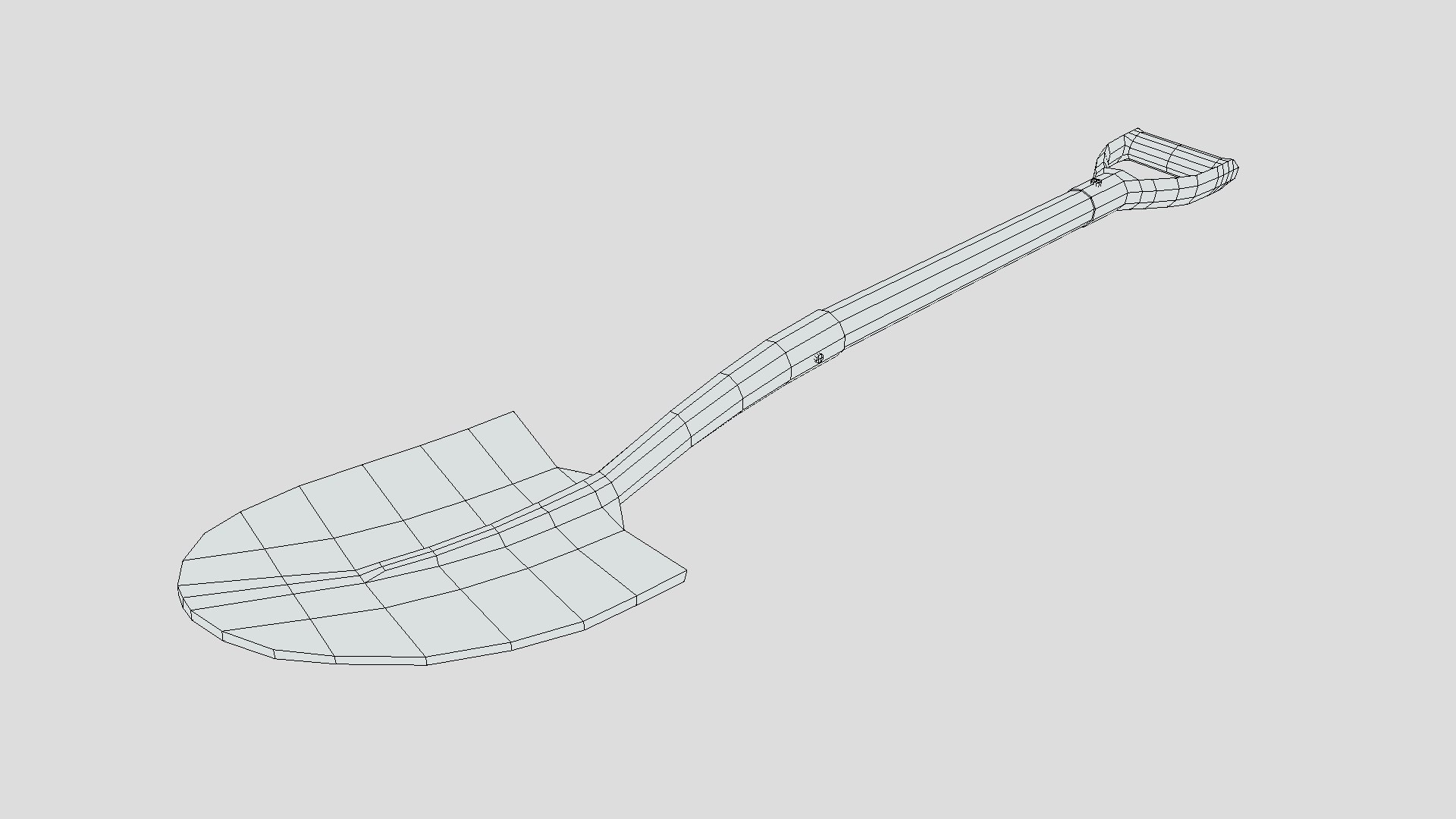 Low Poly Cartoon Shovel 3D Model - TurboSquid 1843462