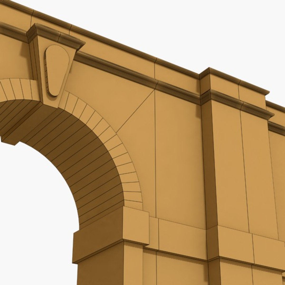 arches corner 3d dxf