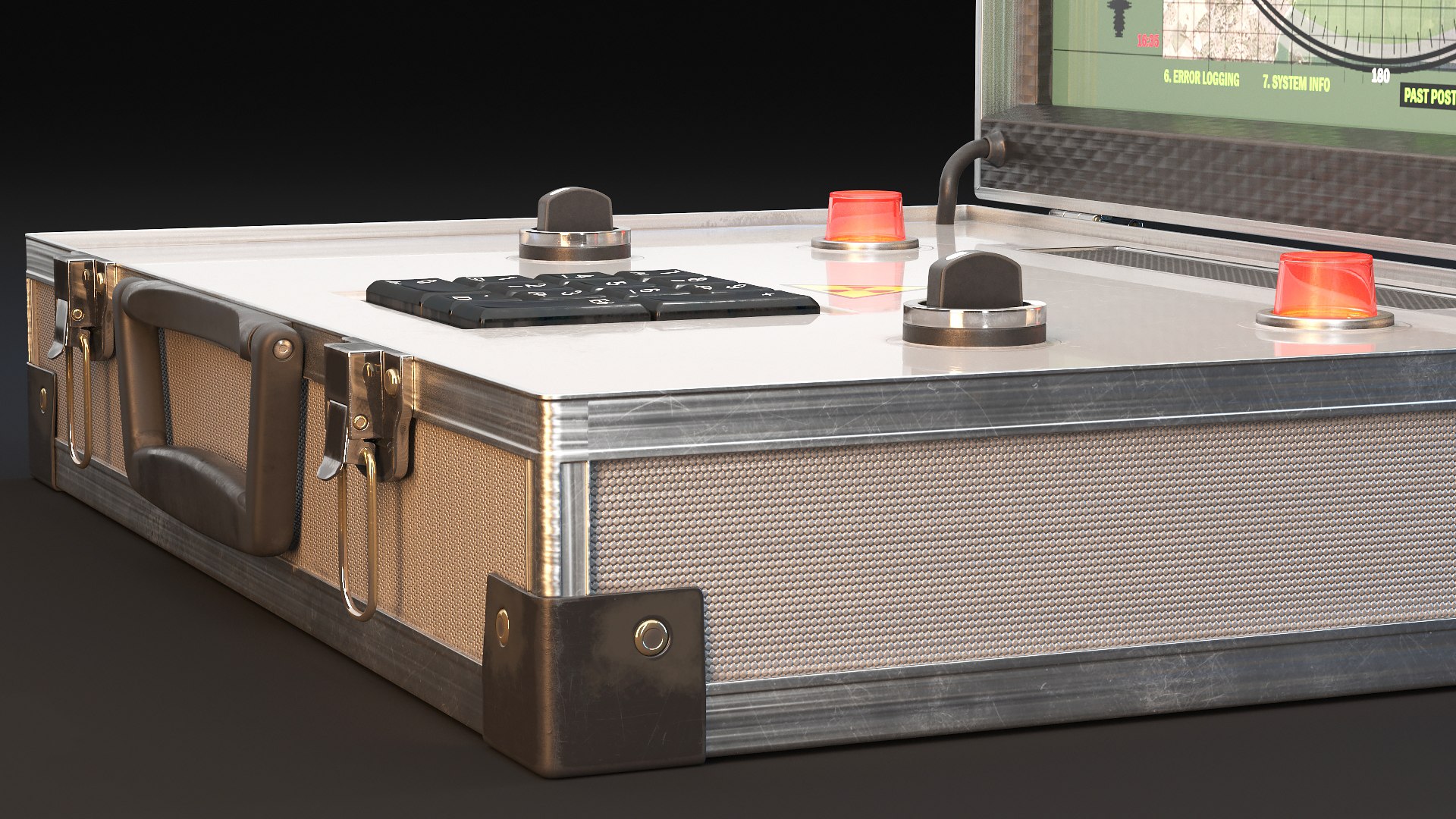 Nuclear Suitcase PBR 3D Model - TurboSquid 1883288