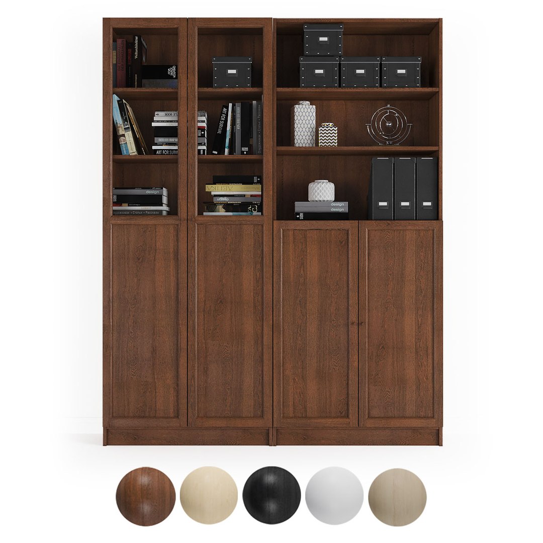 Bookcase billy doors 3D model - TurboSquid 1416760
