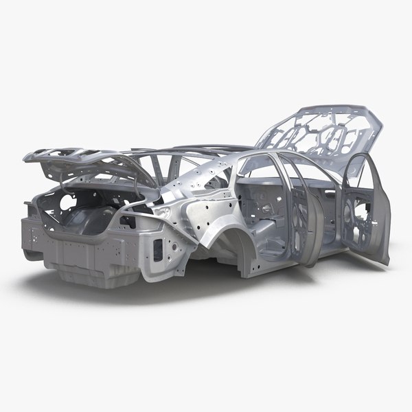 modelo 3d Car Frame 6 Rigged 3D Model - TurboSquid 957567