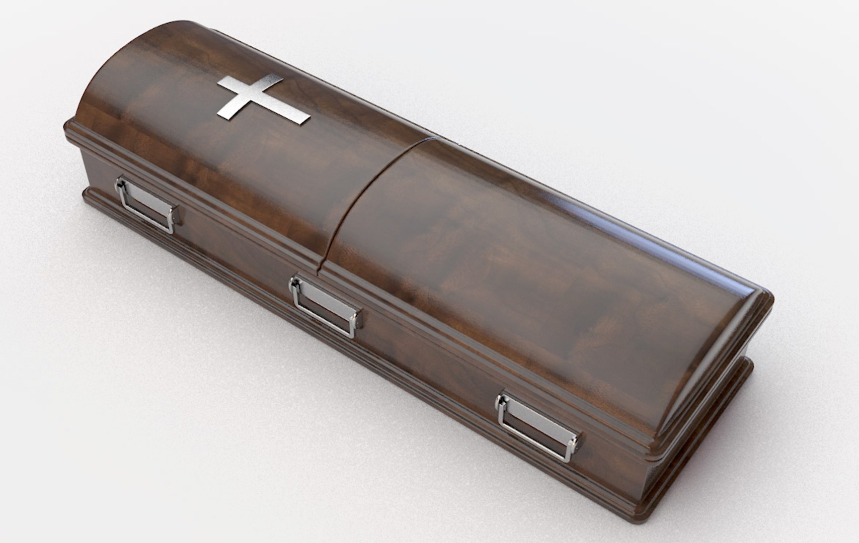 Coffin Split Wood 3D - TurboSquid 1470883