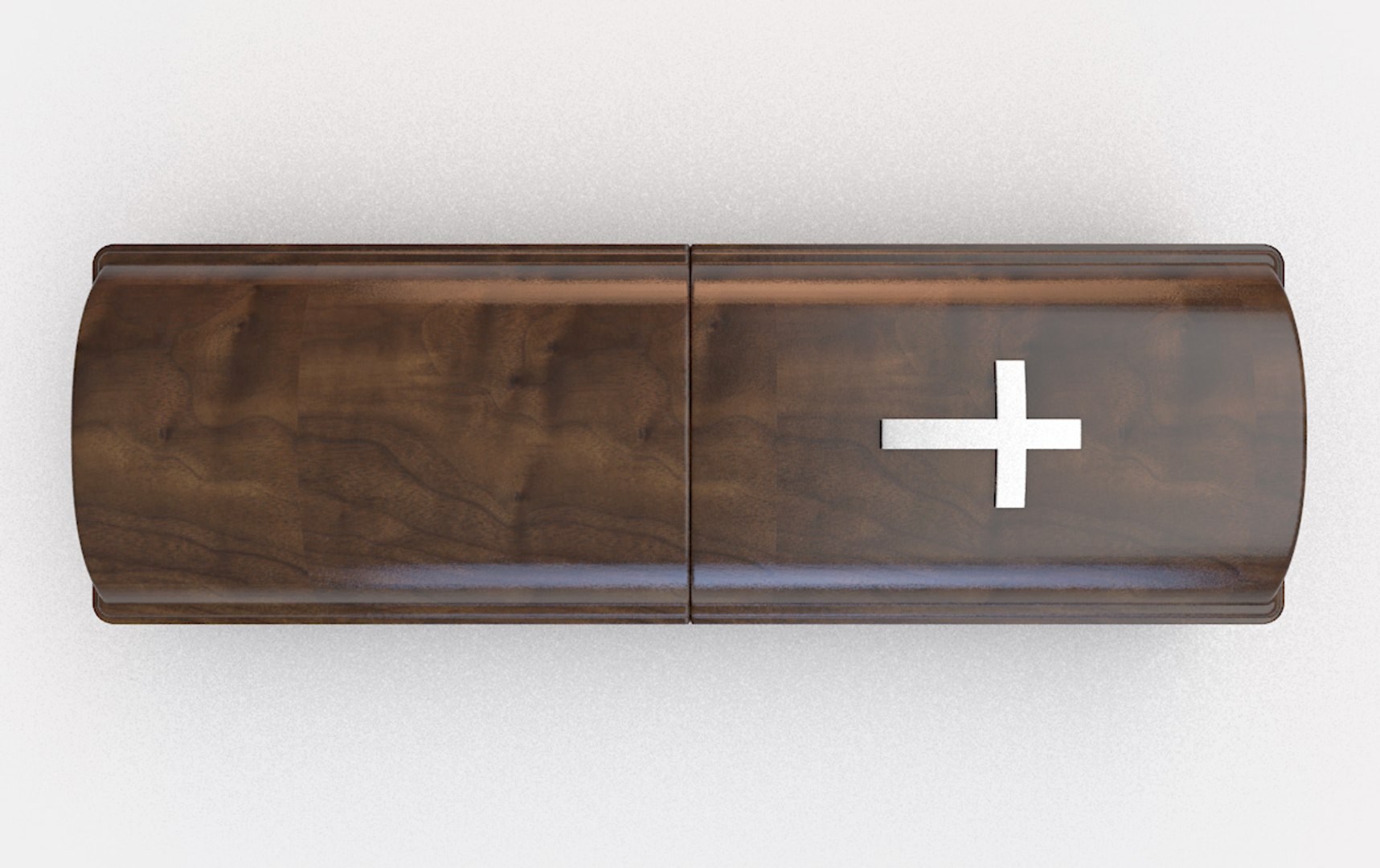 Coffin Split Wood 3D - TurboSquid 1470883