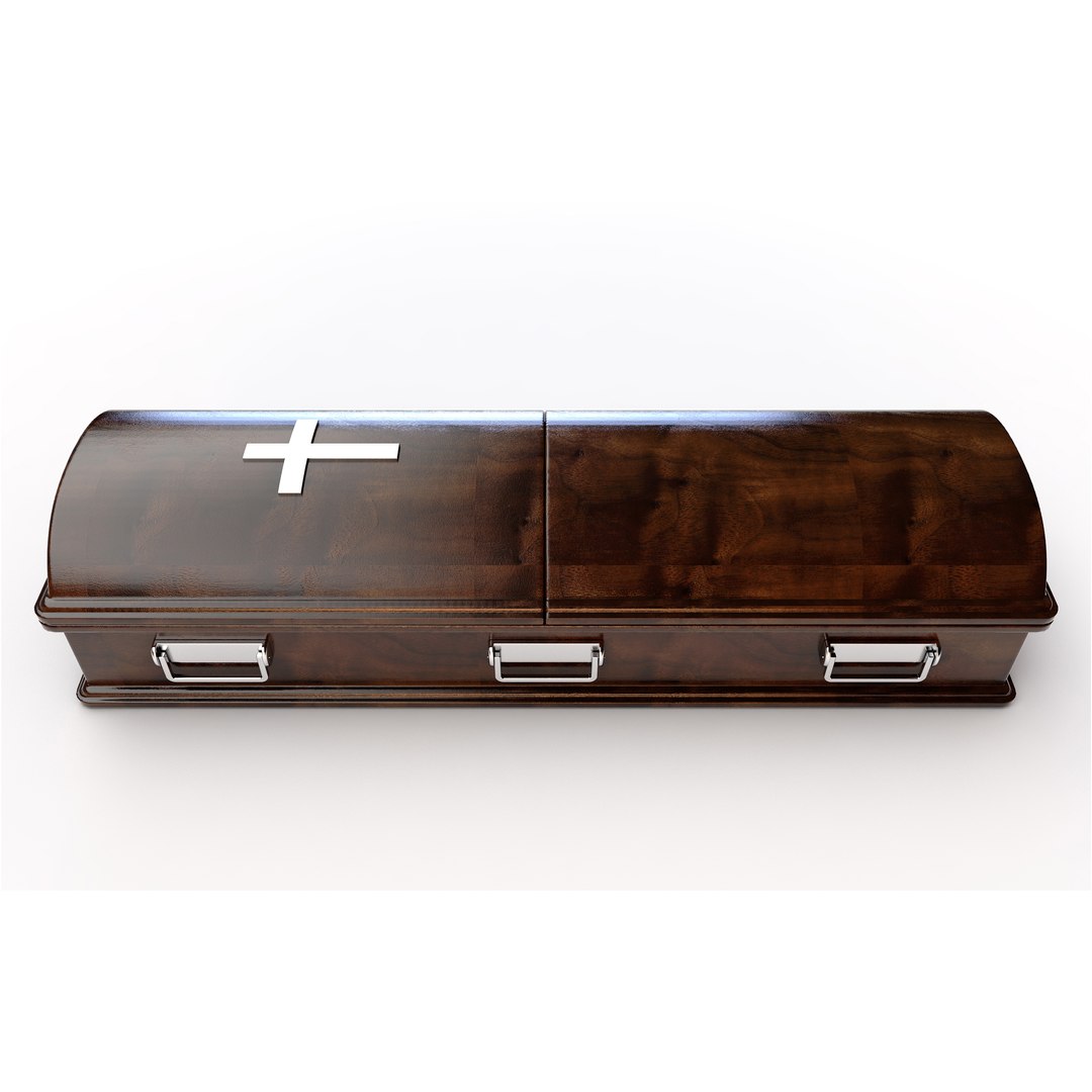Coffin Split Wood 3D - TurboSquid 1470883