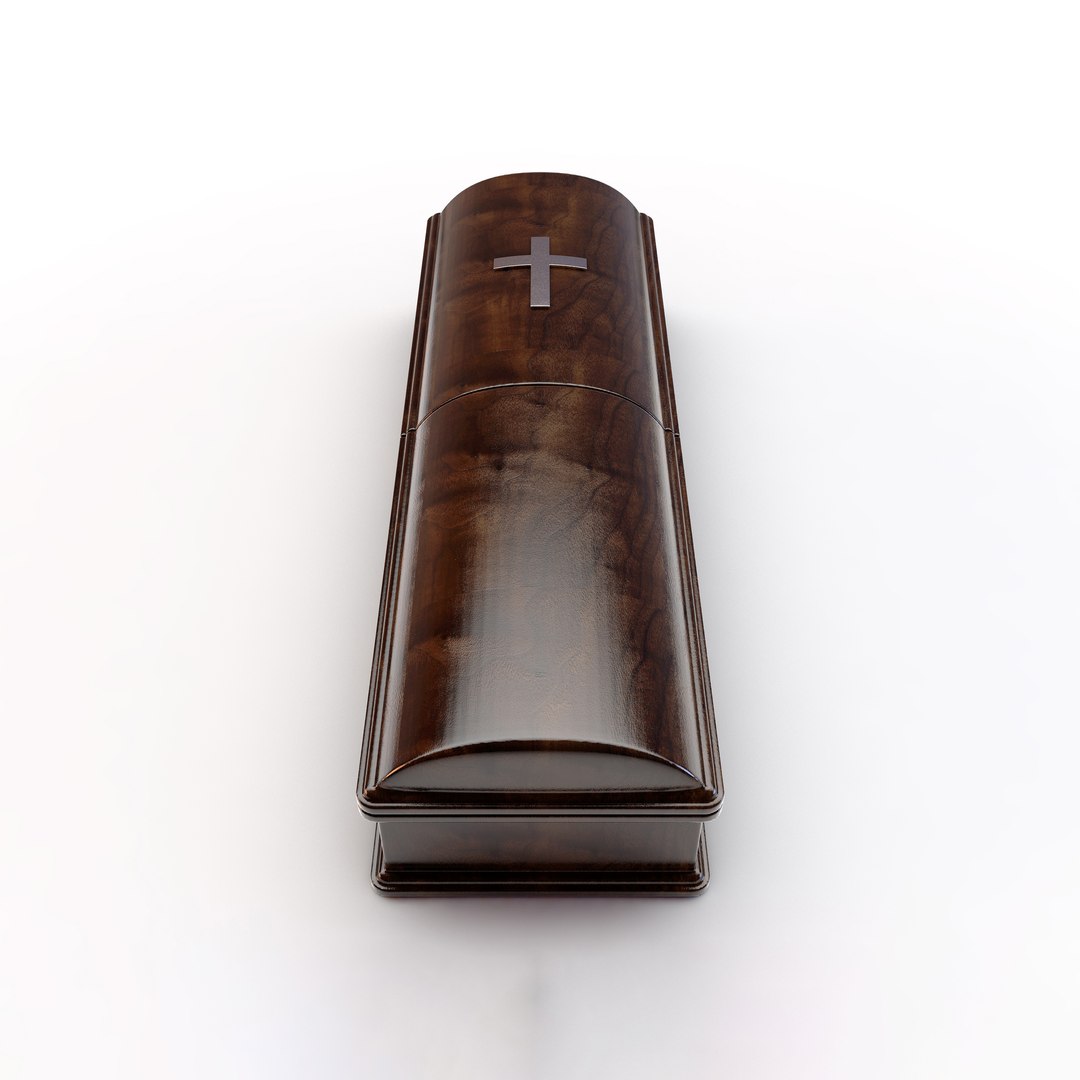 Coffin Split Wood 3D - TurboSquid 1470883