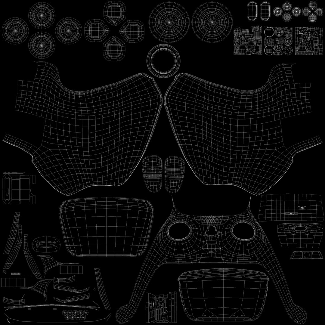 PS5 Dual Sense Controller 3D Model 3D - TurboSquid 1850887
