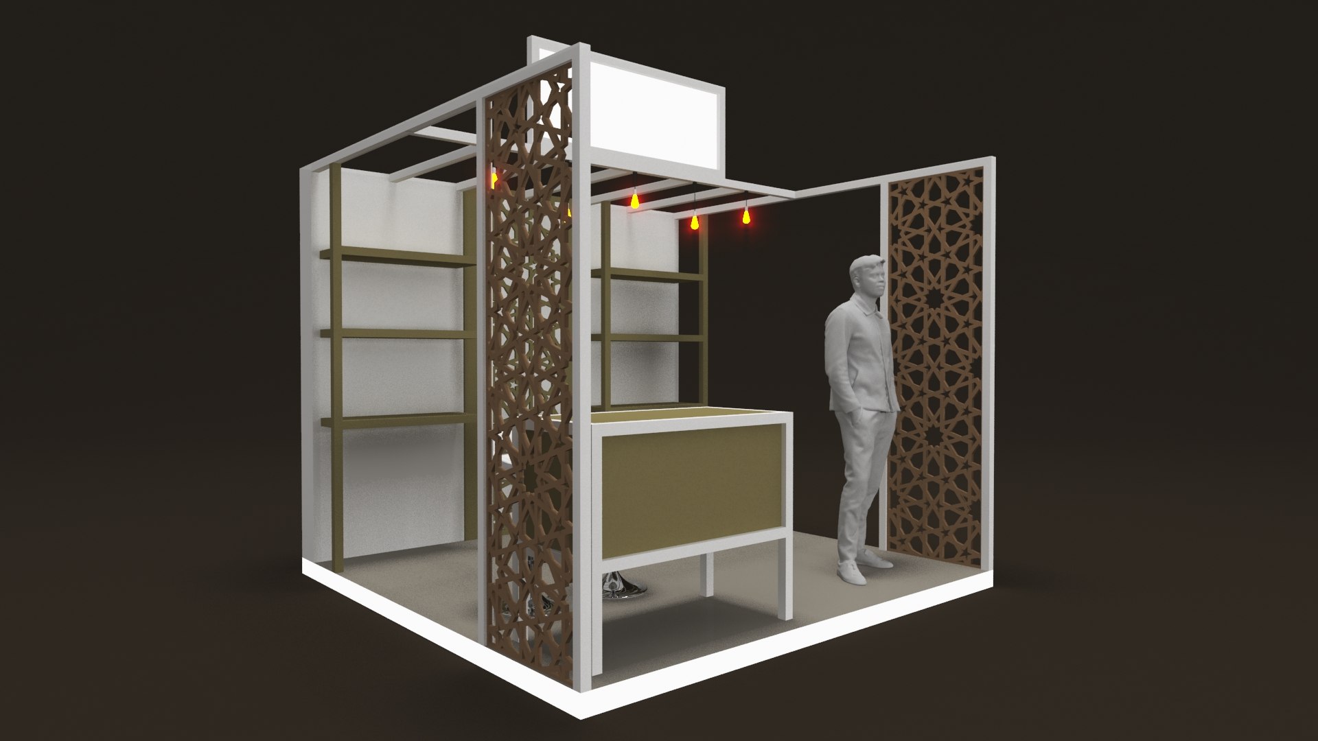 Stand Booth 3x3 M Ramadan Islamic Decoration 3D Model - TurboSquid 2367172