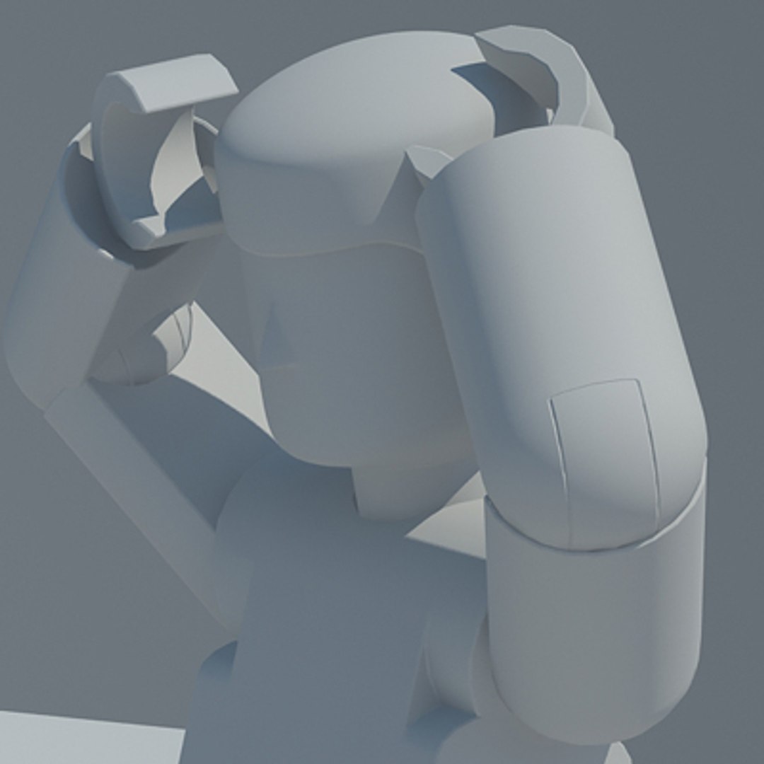 Lego Technic Figure 3d Model