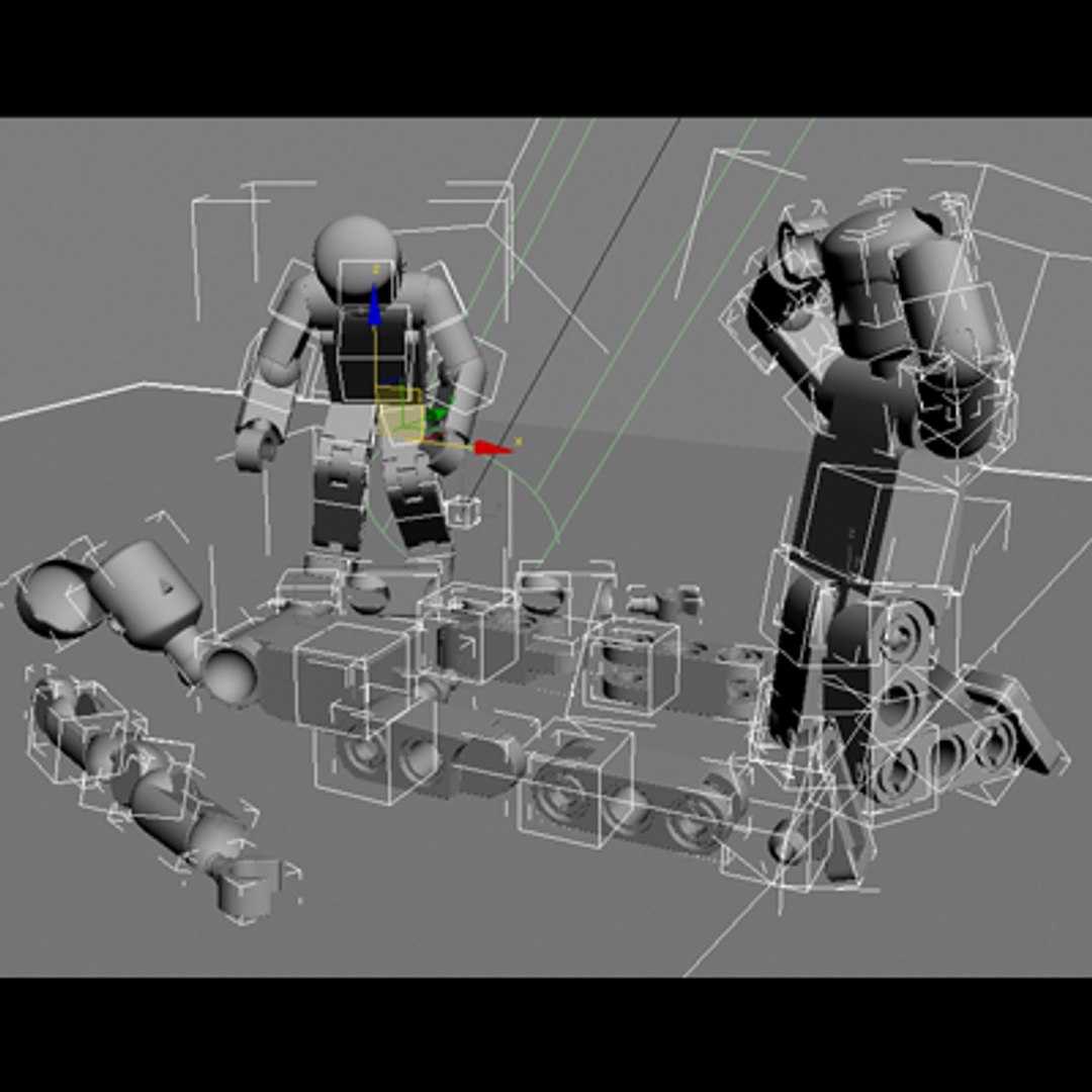 Lego Technic Figure 3d Model