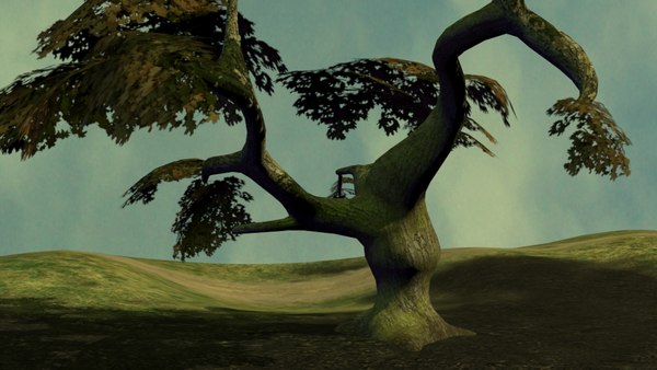 maple tree 3d max