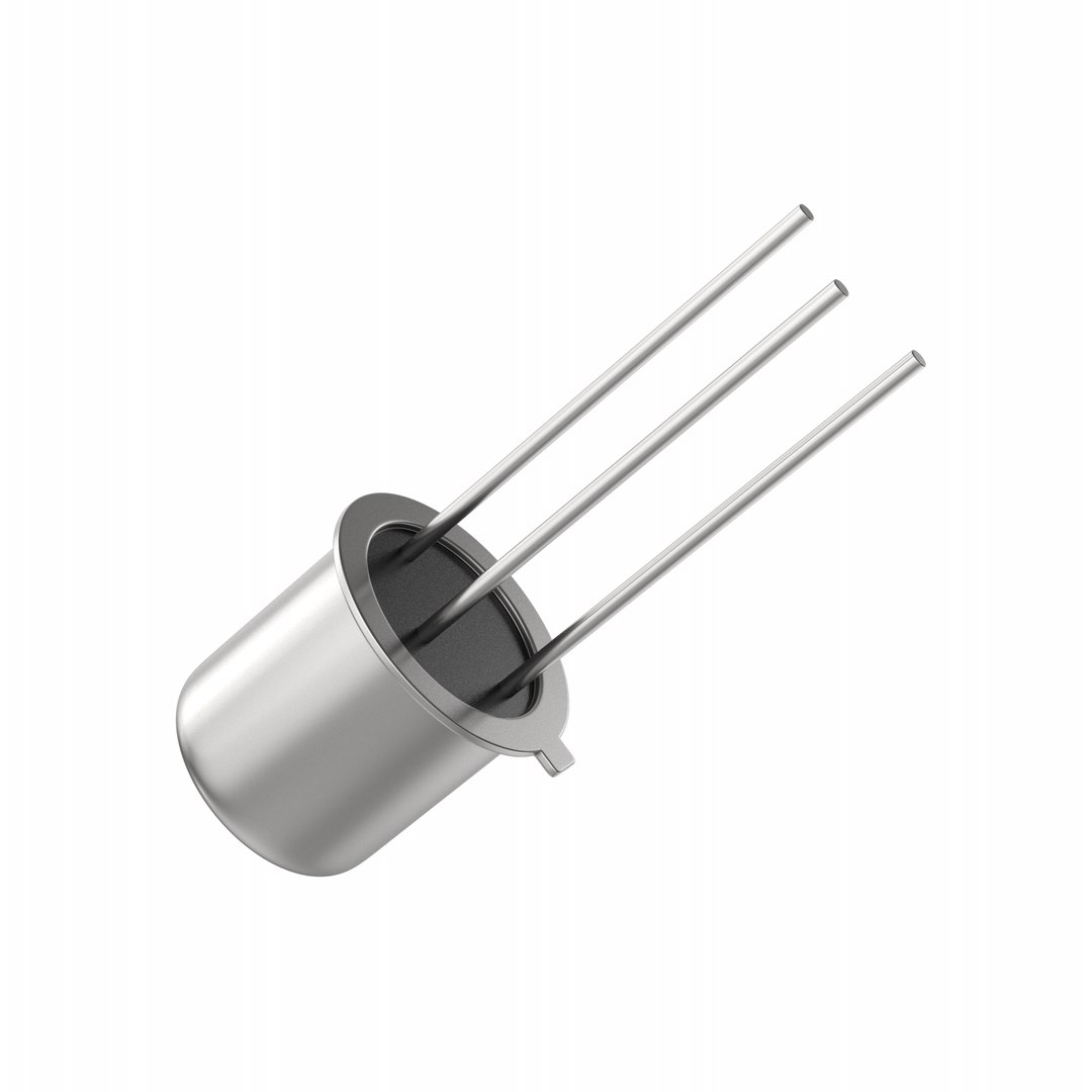 3D Silver Transistor Model - TurboSquid 1976297