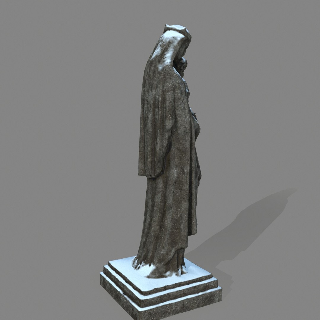 3D model woman statue - TurboSquid 1322530