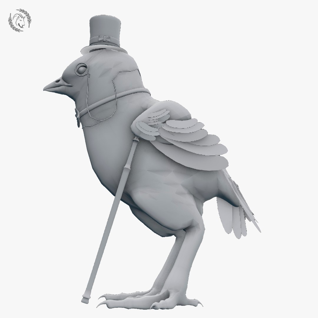3D Chicken Lord - TurboSquid 1205197