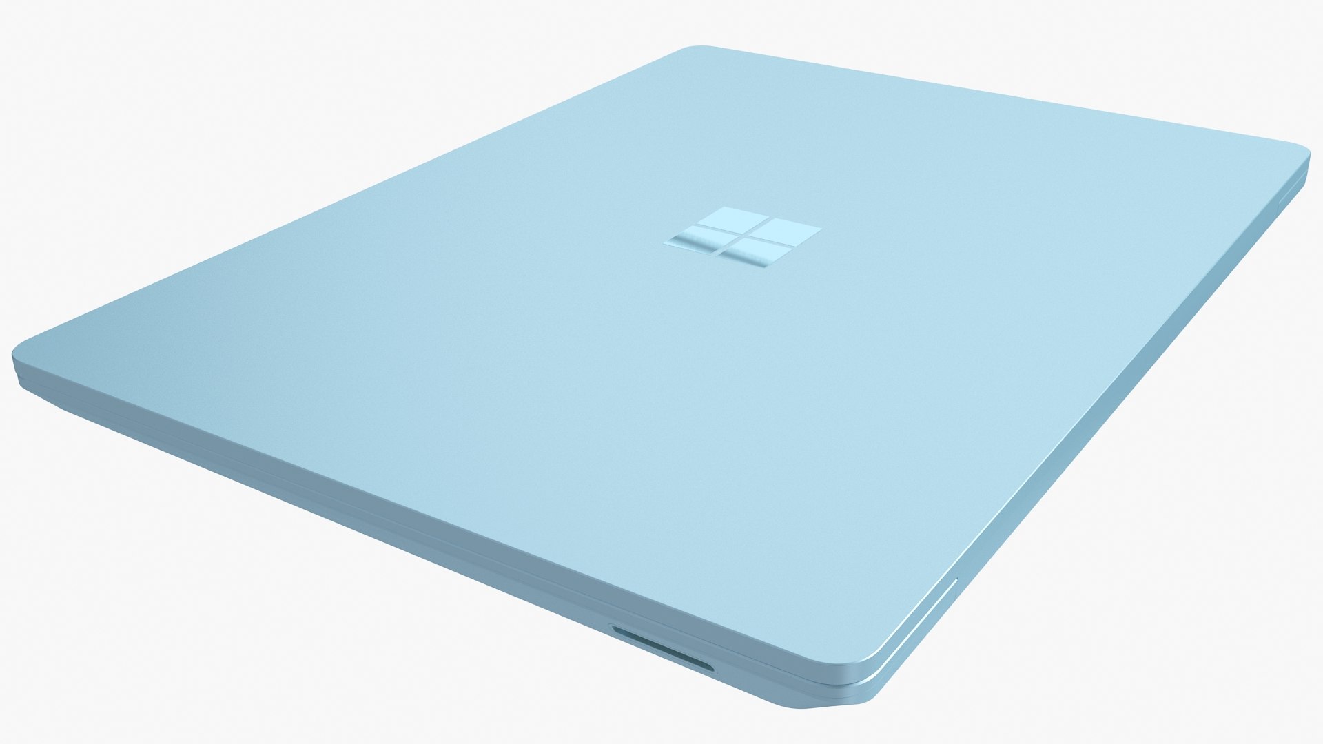 Microsoft Surface Laptop Go 3 Ice Blue Rigged 3D Model - TurboSquid 2153481