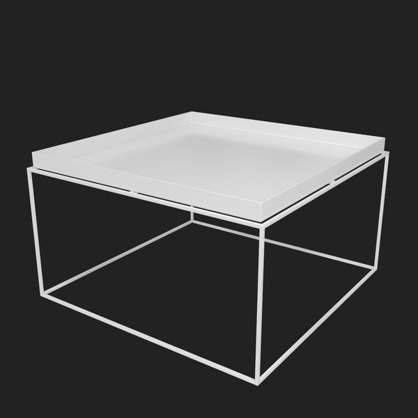 3d model hay tray tables