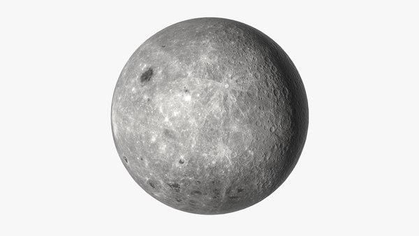 3D realistic moon model - TurboSquid 1696917