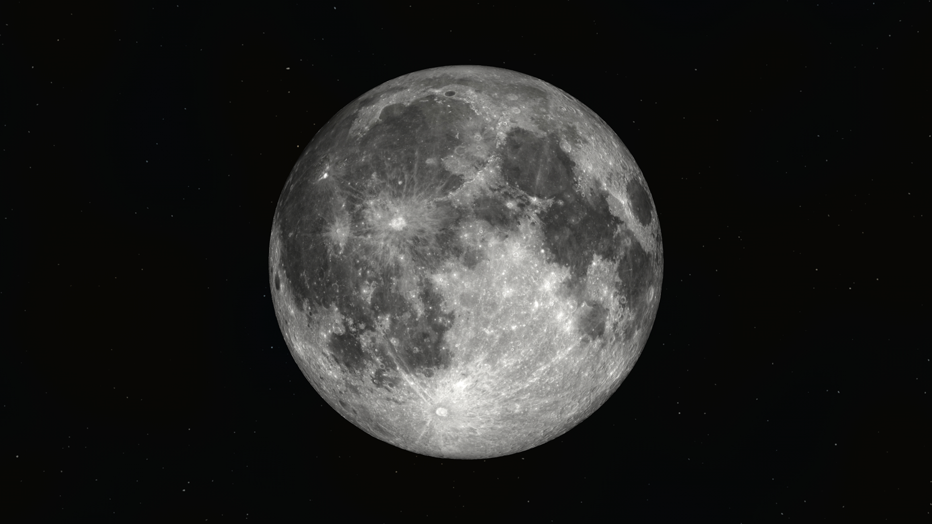 3D Realistic Moon Model - TurboSquid 1696917