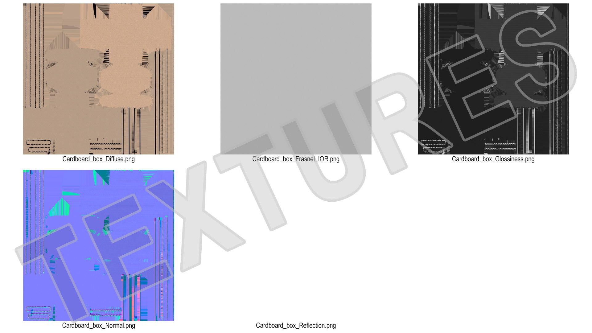 3D Cardboard Box Open - TurboSquid 2145509