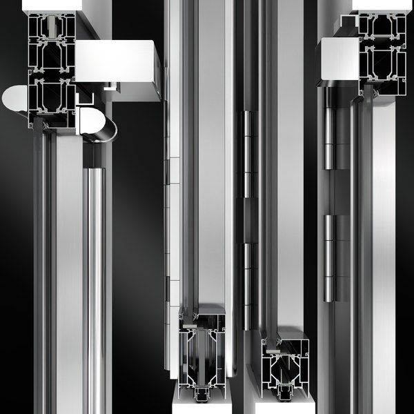 Metal swing fire doors 3D model - TurboSquid 1909795
