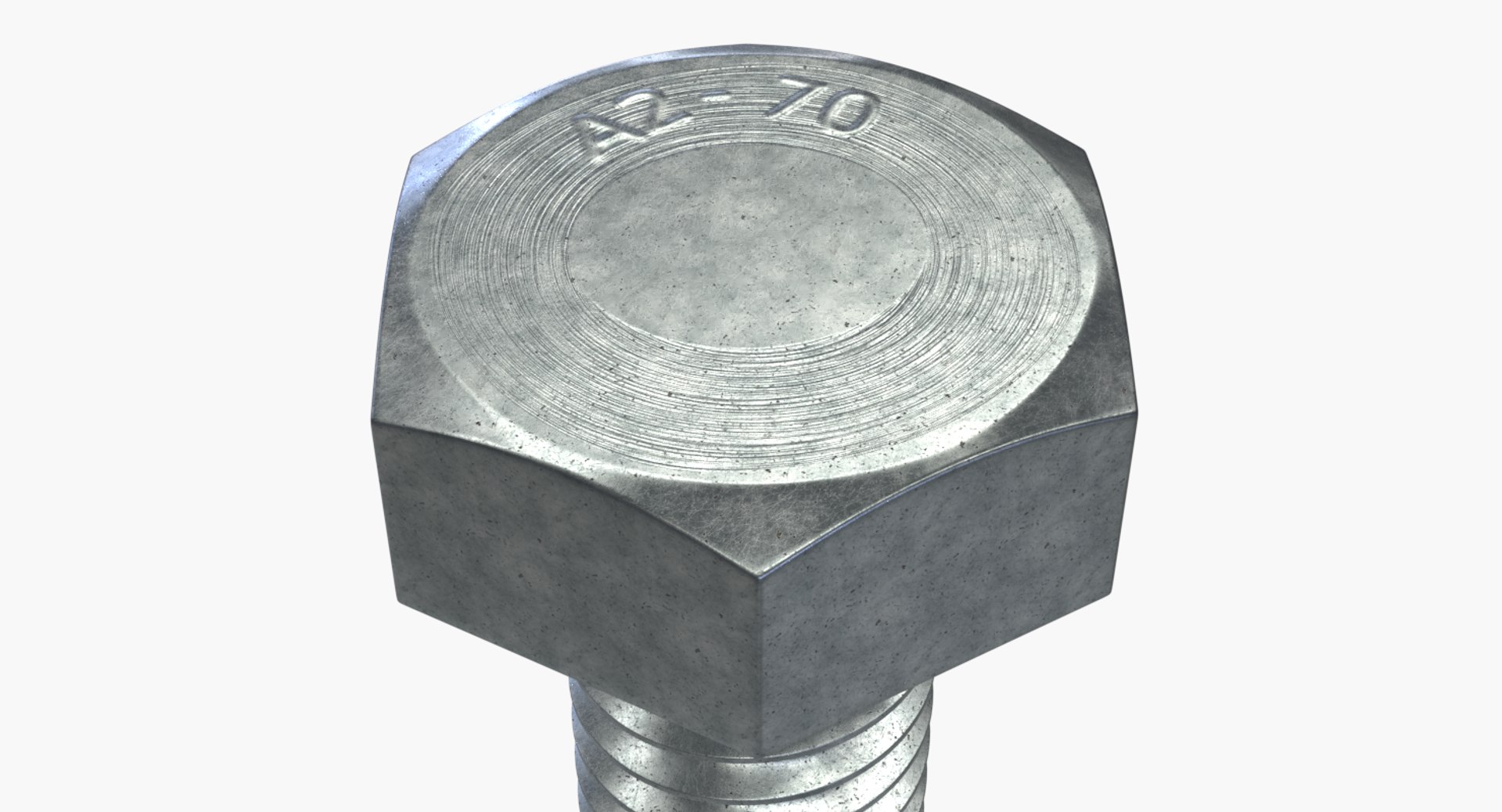 Hex Bolt M6x30 3D Model - TurboSquid 1393280