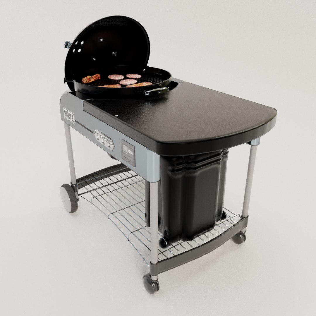 Barbeque Grill 3D Model - TurboSquid 1436424