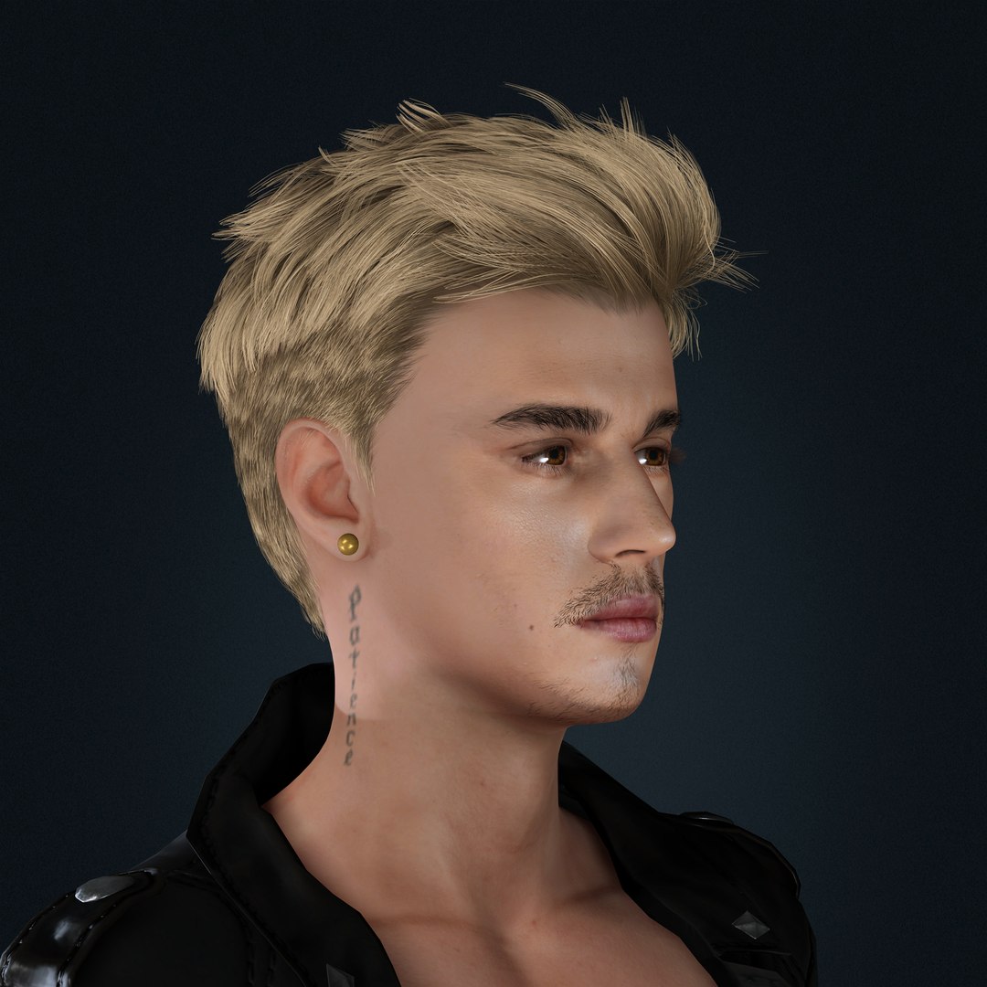 3D Justin Bieber 3D Model Low-poly Low Model - TurboSquid 2282737
