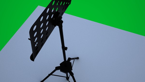 3D music stand model - TurboSquid 1379497