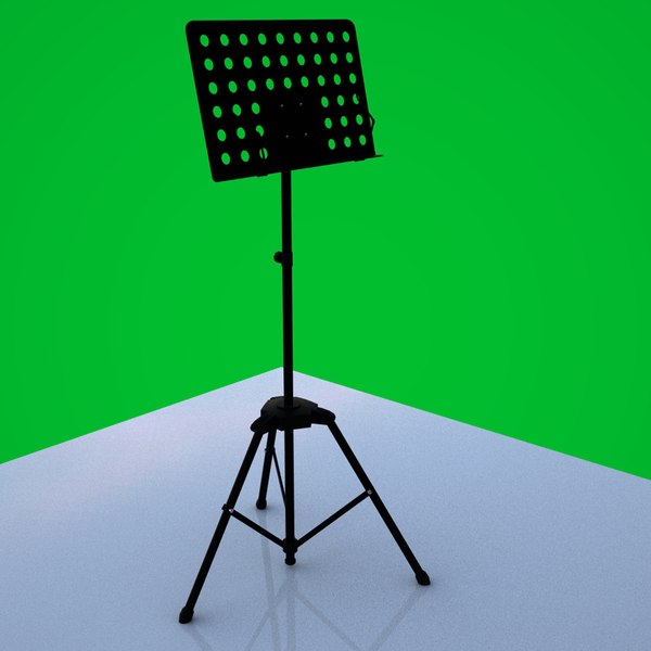 3D music stand model - TurboSquid 1379497