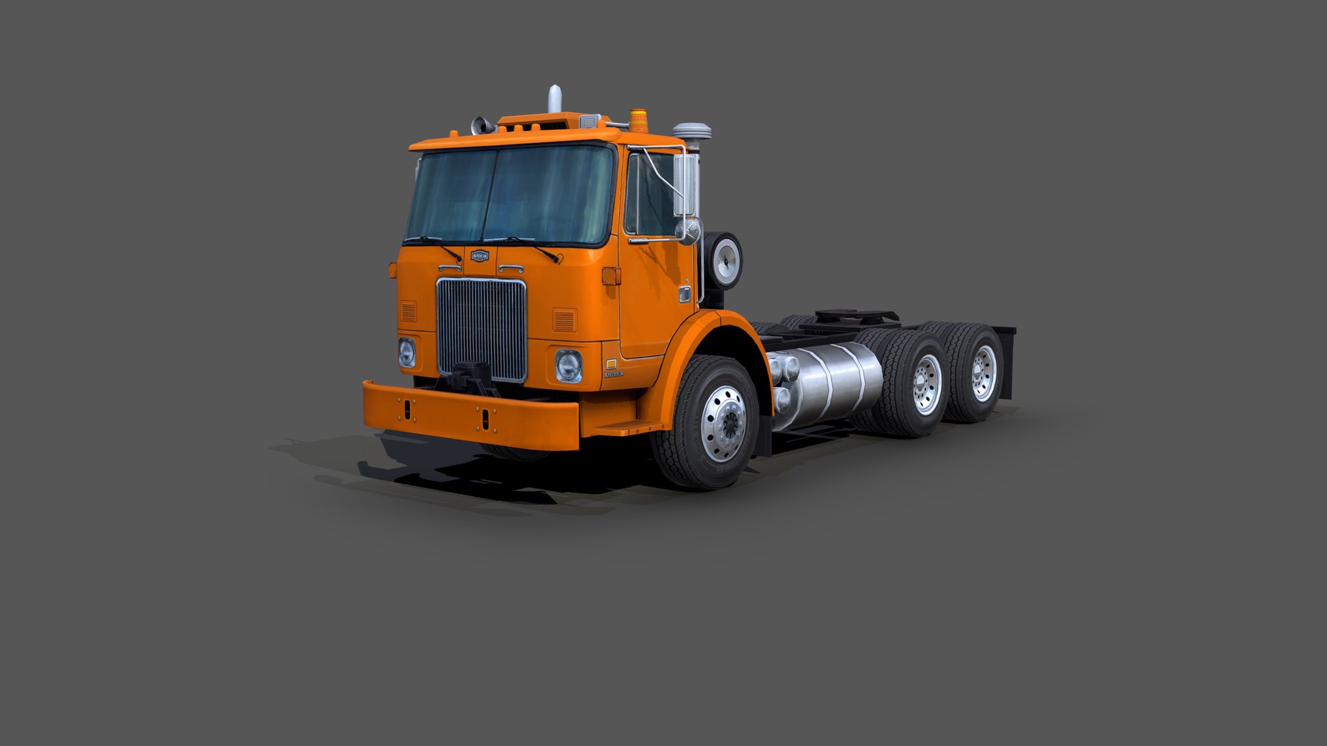3D Autocar WX64 1998 semi truck - TurboSquid 2178610